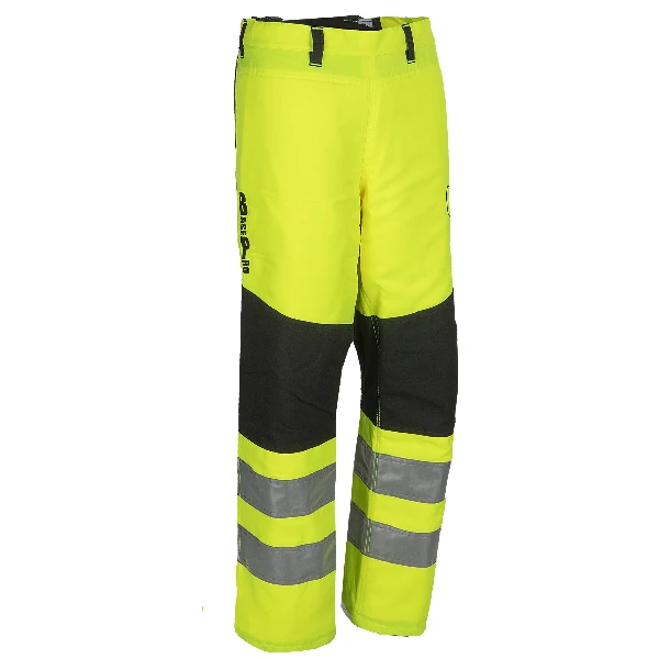 SIP PROTECTION ROADRUNNER FLASH Hi-Vis chainsaw protective chaps yellow ...