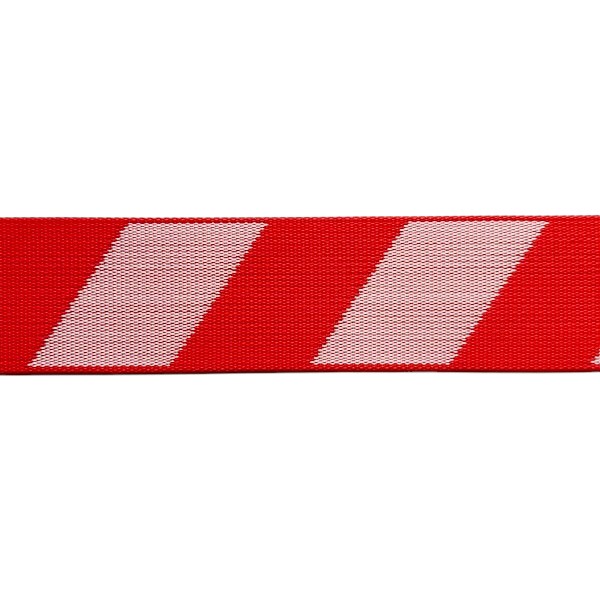 Textile barrier tape ARBOTEQ red-white