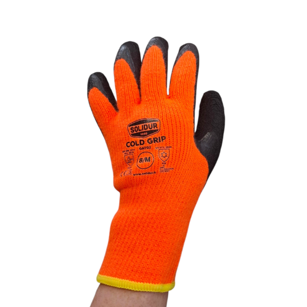 Zateplené pracovné rukavice SOLIDUR COLD GRIP | SKYMAN.CZ