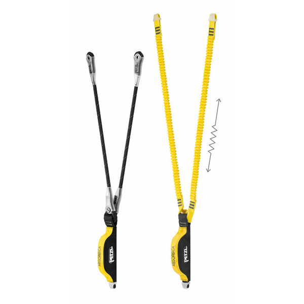 Double shock absorber PETZL ABSORBICA®-Y 150 cm FLEX version :: SKYMAN.CZ